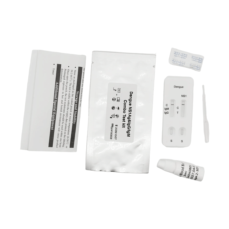 Dengue Fever Triple Test NS1, IgG & IgM Rapid Detection Strips